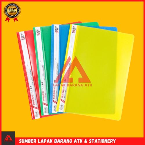 Jual map business file Ukuran a4 Palstik / Map Dokumen Satu pak isi 12 ...