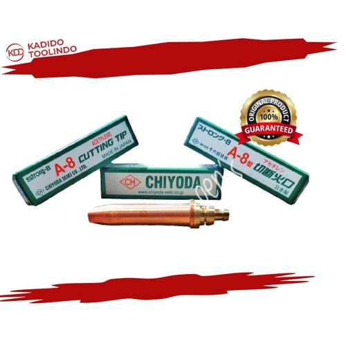 Jual Cutting Tip nozzle chiyoda strong 8 acetylene untuk torch model ...