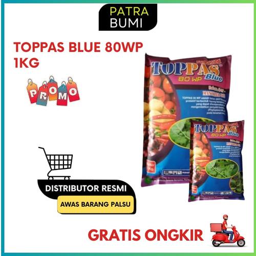 Jual TOPPAS BLUE 80WP 1KG Fungisida TOPPAS Blue 1Kg - Mancozeb 80WP ...