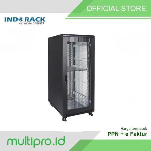 Promo INDORACK Rack Server 27U Depth 900 Perforate Door IR9027P Cicil 0 ...