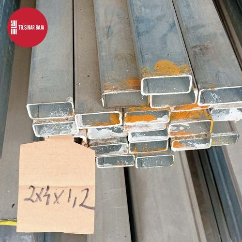 Jual Hollow Besi Galvanis 2 x 4 x 6 Meter 1.2mm / Holo Galvanis 2x4 ...