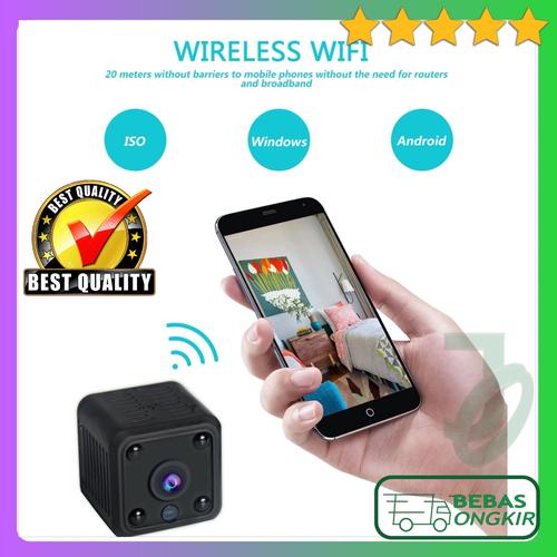 Jual Spy Camera Wifi Mini IR Sensor Night Vision With Base Yisfream Y ...