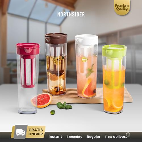 Promo Cold brew Coffee Tea maker Infuser 1100ml - alat kopi teh FTK250 ...