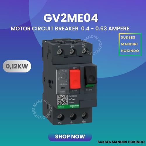Promo Schneider GV2ME04 Motor Circuit Breaker 0,4 - 0,63 Ampere ...