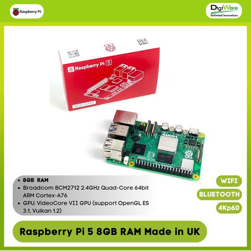 Jual Raspberry Pi 5 4GB RAM Made in UK / Mini PC Raspi 5 - Kota Bekasi ...
