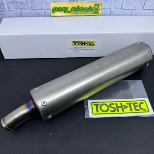 Jual Silencer Toshtec Tosh Tec Full Titanium Original Made In japan ...