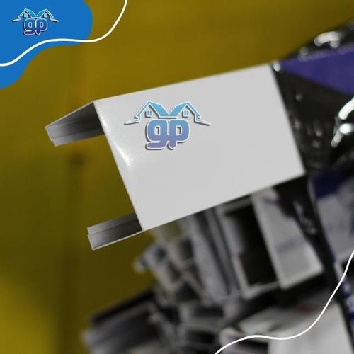 Jual Bahan Kusen / open back Aluminium 4" per meter - Inkalum, Putih ...