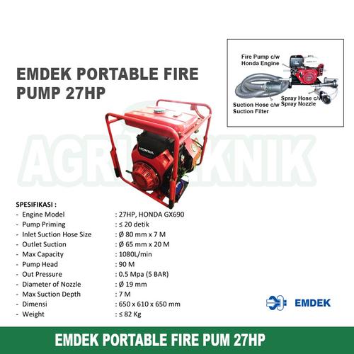 Jual Emdek Portable Fire Pump 27HP - Jakarta Pusat - HOWARD IMPLEMENTS ...
