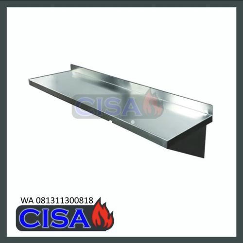 Jual wall shelf stainless steel/ rack dinding stainless steel - 2.300 x ...