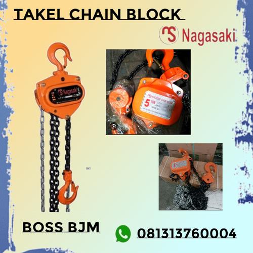 Jual Chain Block 2 ton x 10 meter Nagasaki Katrol 2 ton x 10 meter ...