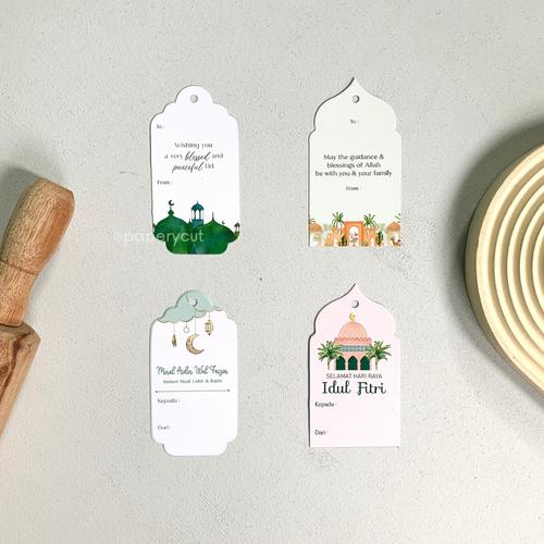 Jual Kartu Tag Ucapan dan Tali Tema Idul Fitri / Lebaran - TAG ...
