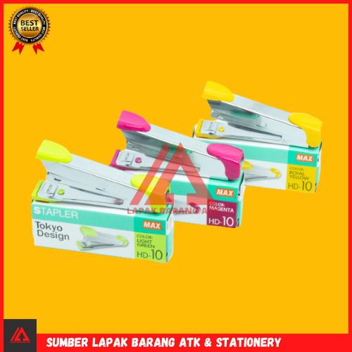 Jual Staples max hd 10 stapler Original berkualitas Harga per pak isi ...