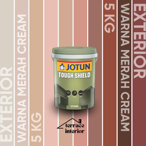 Jual Cat Tembok Tough Shield Jotun warna Merah - Cream 5 Kg - Burnd ...