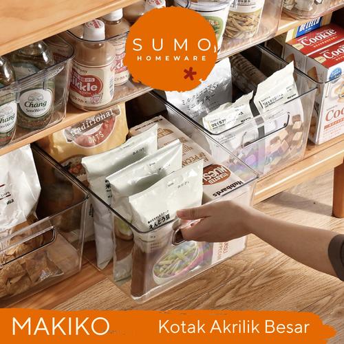 Promo SUMO - MAKIKO Box Organizer Camilan Cemilan Estetika Penyimpanan ...