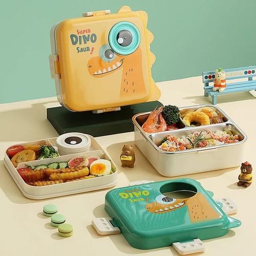 Jual Kotak Makan Lunch Box Tempat Bekal Anak Stainless SUS 304 Dengan ...