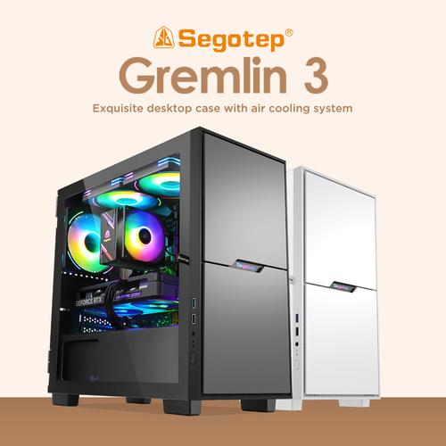 Promo SEGOTEP GREMLIN 3 (M-ATX Premium PC Case) - BLACK - Jakarta Pusat ...