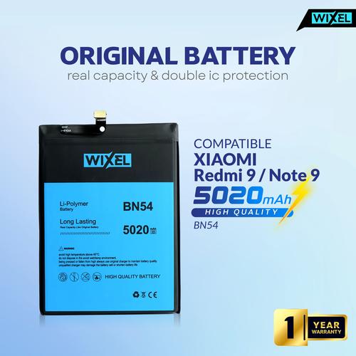 Promo WIXEL Baterai XiaoMi BN54 Redmi 9 / Note 9 Batre Batrai Original ...