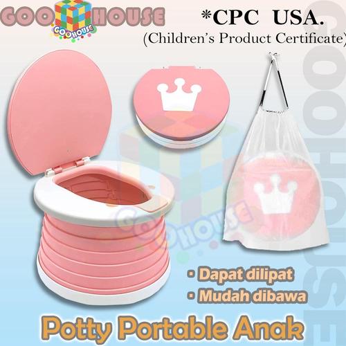 Jual Pispot Potty Anak Potty Portabel Anak Baby Potty Training Tempat ...