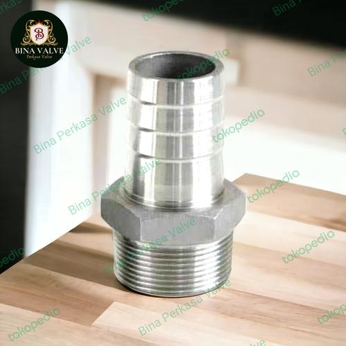 Jual Hex Hose Nipple Stainless SS304 / King Nepel / Nipple - Jakarta ...