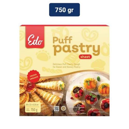 Jual Edo Puff Pastry Sheet Frozen 750 gr - Jakarta Utara - Wilson ...
