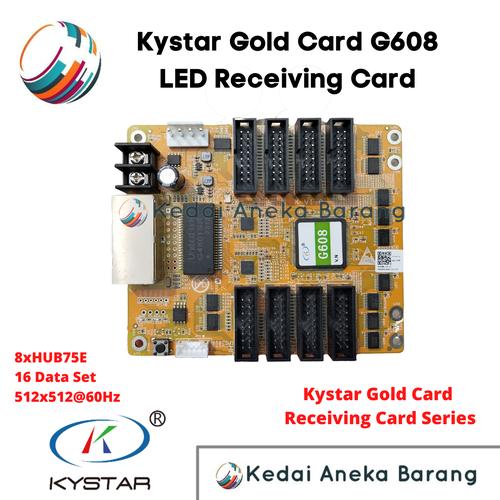 Jual Kystar G608 LED Receiving Card RC Videotron 8 PORT HUB75 - Jakarta ...