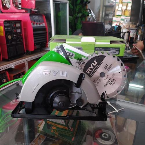 Jual Mesin Potong Kayu | Gergaji Listrik RYU Circular Saw 1000w RCS185 ...