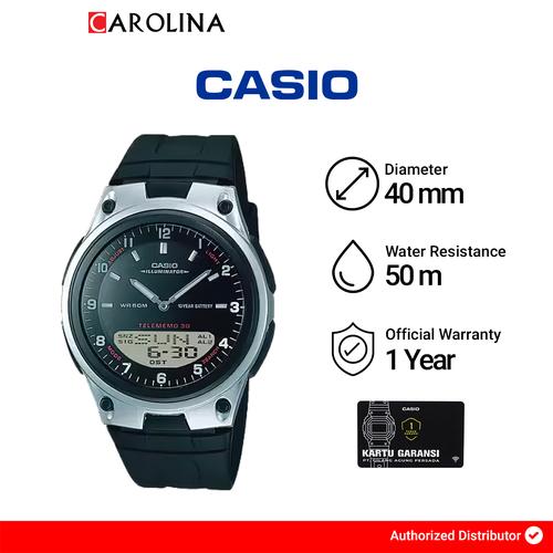 Promo Jam Tangan Pria Casio General AW-80-1A Youth 10 Year Battery ...