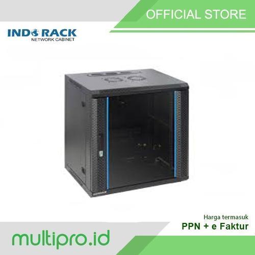 Promo INDORACK Wallmount Rack Indorack 12U depth 450mm WIR4512S Cicil 0 ...
