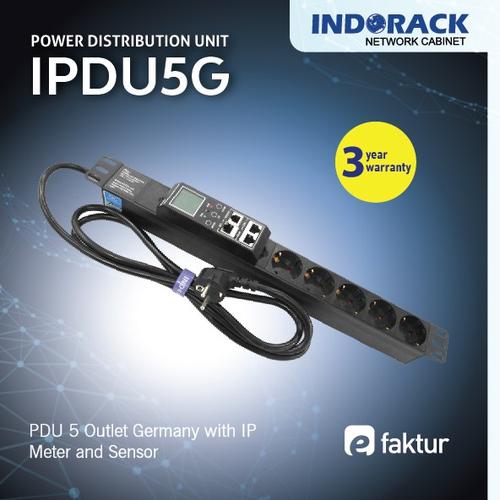 Promo Power Distribution Unit 5 Outlet With IP Meter and Sensor-PDU5G ...