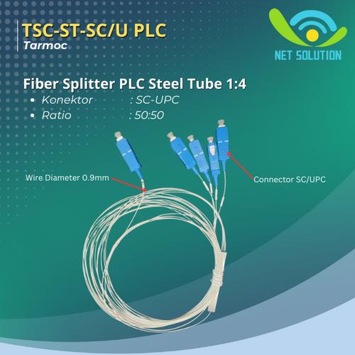 Jual Tarmoc Fiber Optic Passive Splitter 1:4 SC/UPC FTTH PLC Splitter 1 ...