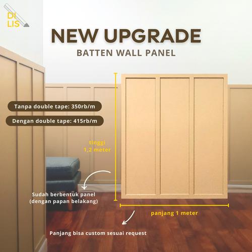 Jual DILIS Batten Wall Panel / Wall Moulding - Pengiriman INSTANT ...
