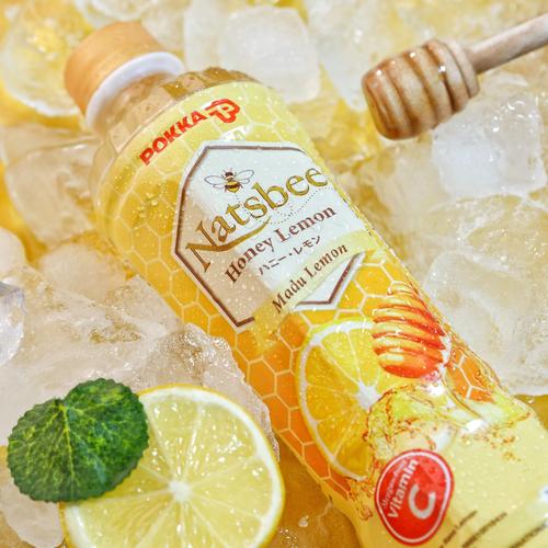 Jual Pokka Natsbee Honey Lemon Botol 350 ml / Minuman Pokka Honey Lemon ...
