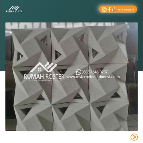 Jual Roster Beton Minimalis/Roster Beton Motif Kipas LB 2 - Kota Depok ...