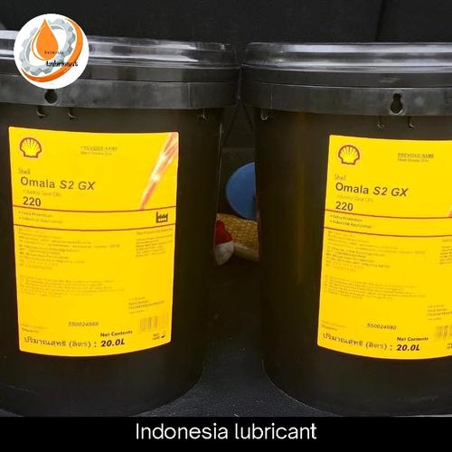 Jual Shell Omala S2 GX 220 (ISO VG 220) Gear Oil Original Pail 20 liter ...