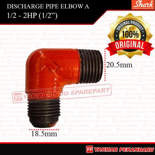 Jual 1/2 HP - 2 HP DISCHARGE PIPE ELBOW 1/2HP 1HP 2HP UKURAN 1/2 INCH ...