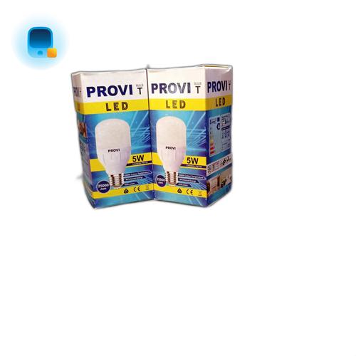 Jual Lampu LED PROVI T Lampu Bohlam 5 watt / led Putih / Bergaransi ...