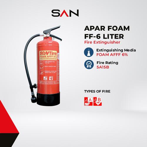Promo APAR FOAM AFFF 6% ALAT PEMADAM API RINGAN SANFire FF6 (6LITER) - Jakarta Barat - SAN ...