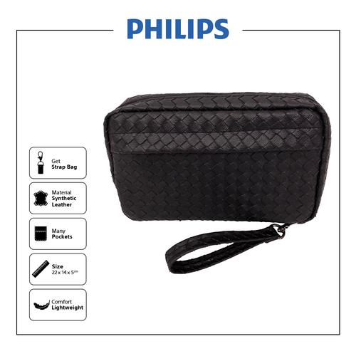 Promo Philips Merchandise Pouch / Clutch (Bottega Pattern) - Jakarta ...