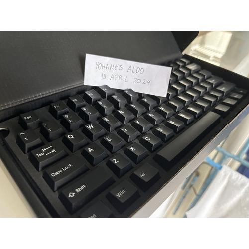 Jual Tai Hao WoB White on Black Cubic Profile ABS Double Shot Keycaps ...