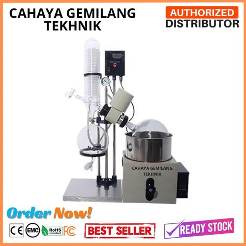 Jual Rotary evaporator manual lift vacuum rotovap 5L lab distilation equip - Jakarta Barat ...