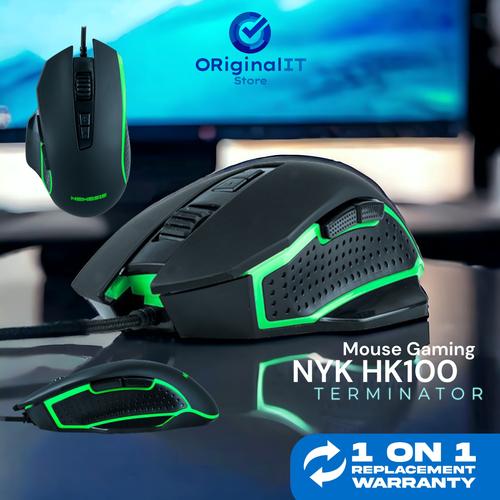 Promo Mouse Gaming NYK Nemesis Terminator HK100 (Wired Gaming Mouse ...