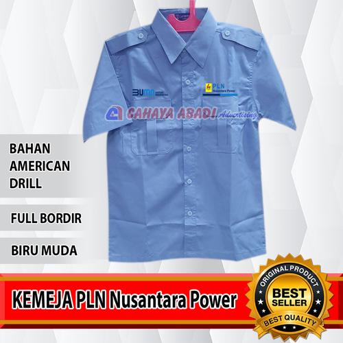 Jual Kemeja BUMN PLN Nusantara Power Seragam BUMN PLN Nusantara Power ...