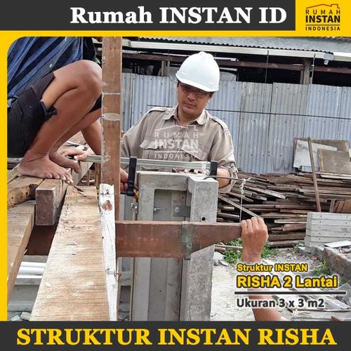 Jual PAKET Struktur Rangka Panel RISHA 2 Lantai 3x3 m2 - Kota Bandung ...