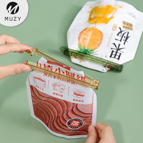 Promo Muzy Penjepit Kemasan Snack Cemilan Penyegel Plastik Clip Food ...