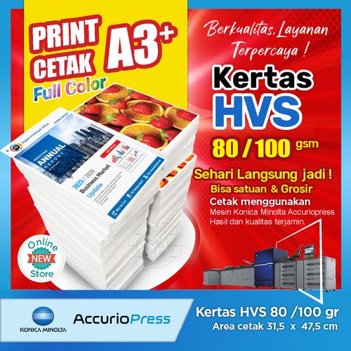 Jual Print Kertas HVS A3+ / Cetak HVS 80 / 100 GSM A3+ ( Bisa SATUAN ) GROSIR / CETAK LASER ...