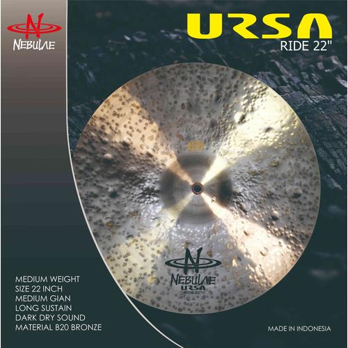 Jual Nebulae Ursa Set Ride 22",Crash 16", Hi Hats 14" + Softcase - 14 ...