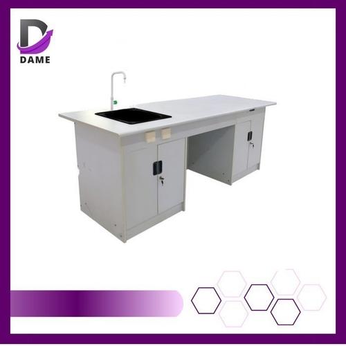 Jual Meja Demonstrasi Laboratorium 150 Dilengkapi Sink - Meja Lab - Kab ...