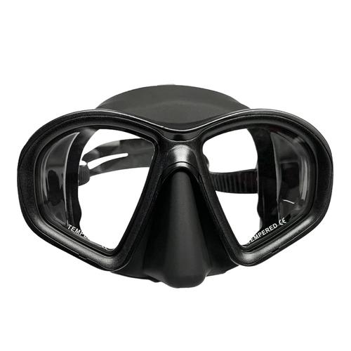 Jual low volume mask masker freedive freediving tempered glass ...