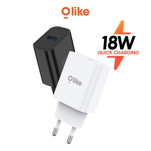 Promo OLIKE KEPALA CHARGER USB ADAPTER FAST QUICK CHARGER QC3.0 18W ...