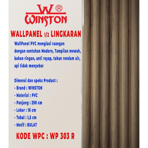 Jual Termurah Wallpanel Wall Panel Bulat Molding Board PVC WPC Kisi ...